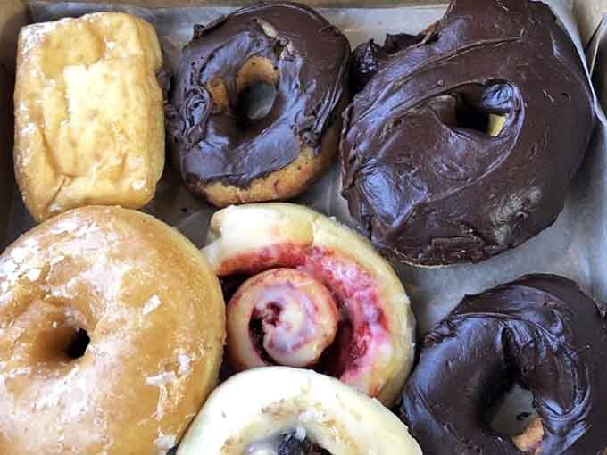 Chocolate-frosted, glazed, jelly-swirled, this box is basically a greatest hits album you can eat for breakfast.