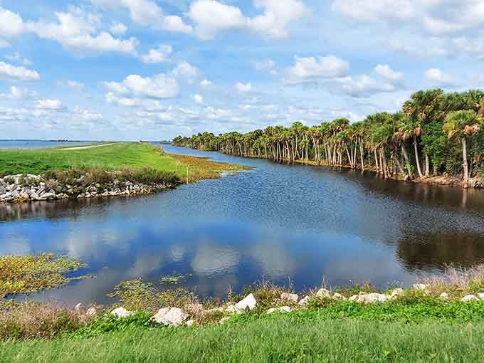 Palm-lined waterways reflecting clouds like nature's own mirror&mdash;this is the Florida postcards forgot to mention.