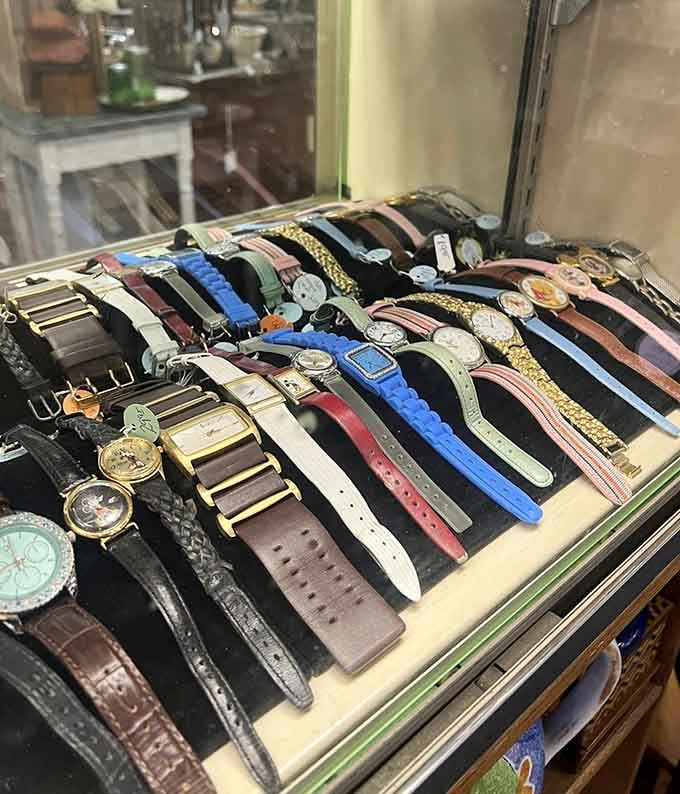 Time travel on your wrist, because nothing says "conversation starter" quite like a vintage timepiece with its own history.