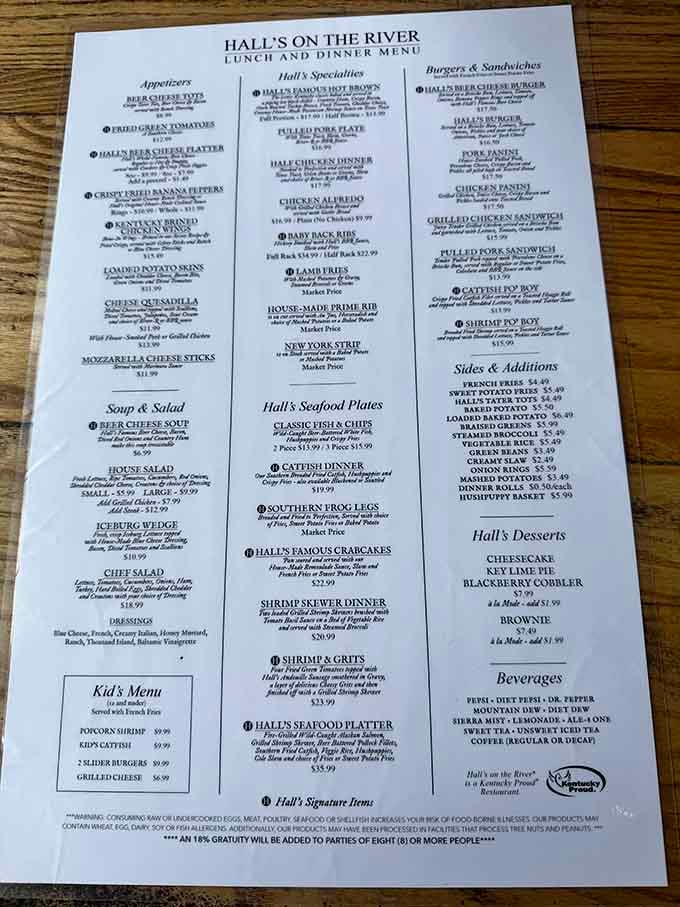 This menu reads like a love letter to Southern cooking, with enough variety to keep everyone at the table happy.