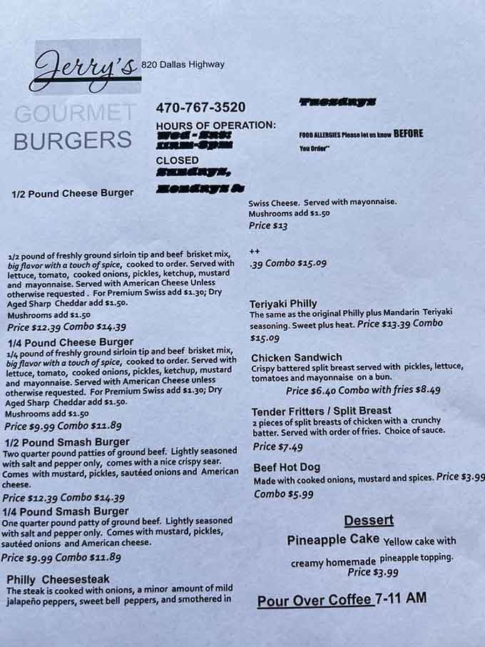 The menu offers everything from smash burgers to Philly cheesesteaks, all made with quality ingredients and care.