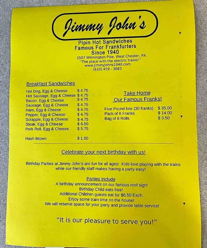 A menu that's been perfecting the same classics since 1940, because some things don't need reinventing.