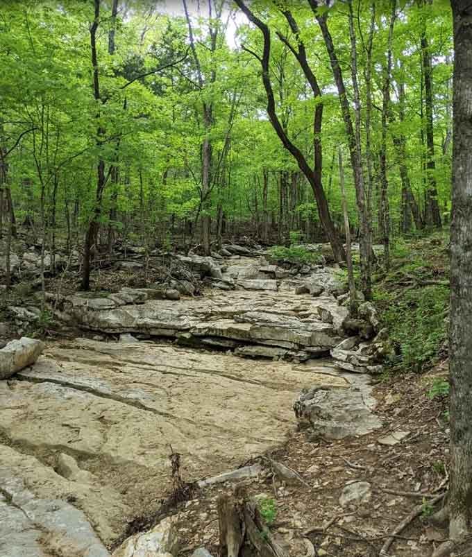 Rocky terrain that looks rugged but walks easier than assembling furniture from that Swedish store we all know.