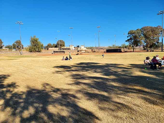 Wide open green space under that famous Arizona blue sky. Sometimes the best afternoon plan is absolutely no plan.