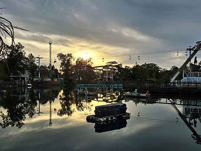 When the sun dips below the treeline and the lake turns to glass, Lake Winnie becomes something truly magical.