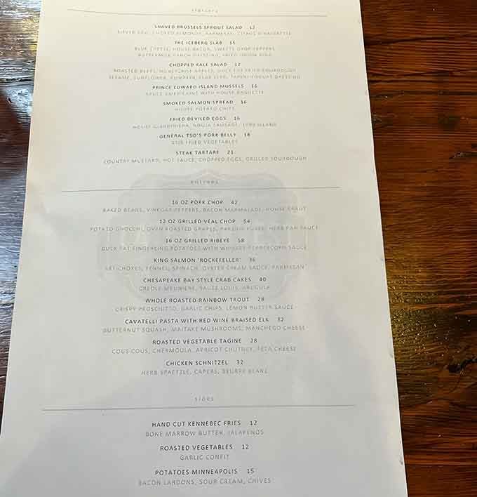 A menu this thoughtful deserves a slow read, like a good novel you never want to put down.