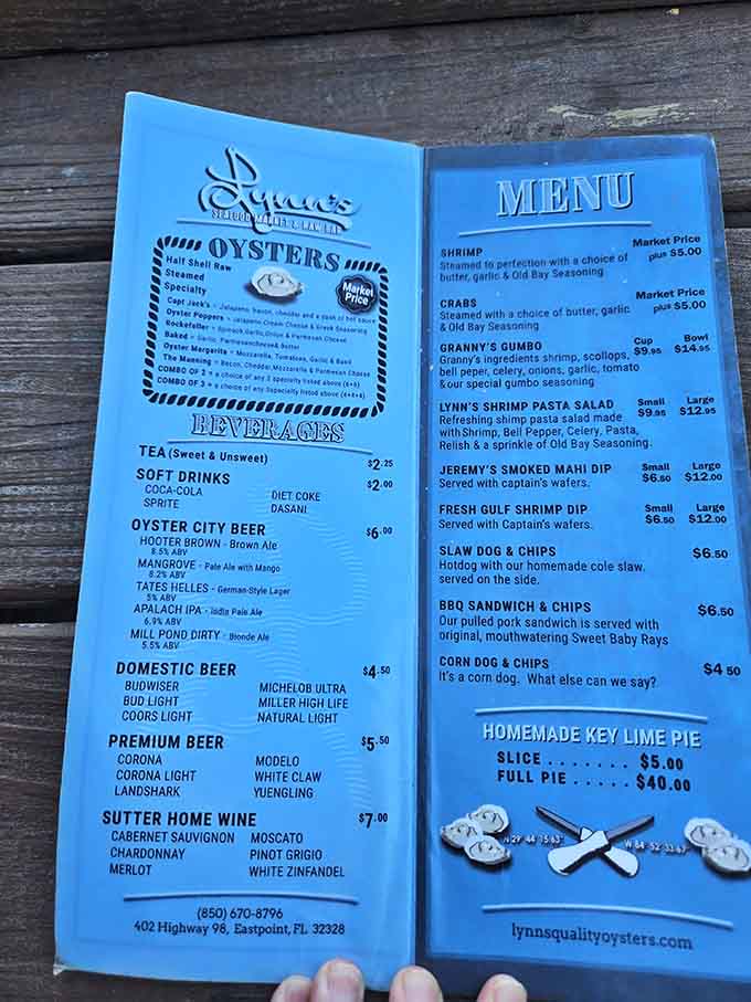 A menu this honest deserves a standing ovation, fresh Gulf seafood prepared every way your heart could possibly desire.