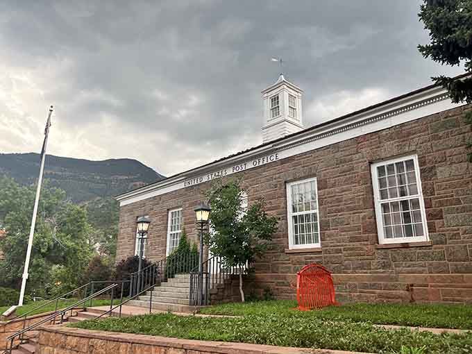 Even the post office here has more charm and character than most places you'd actually want to visit.
