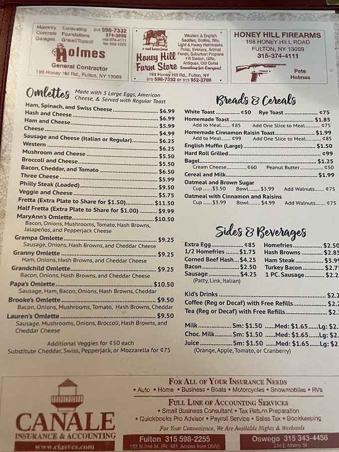 A menu this generous and personal deserves its own reading glasses and a quiet moment of appreciation.