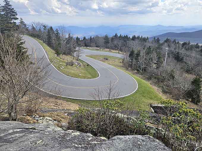 Those hairpin curves getting you here are just the warm-up act for the main attraction ahead.