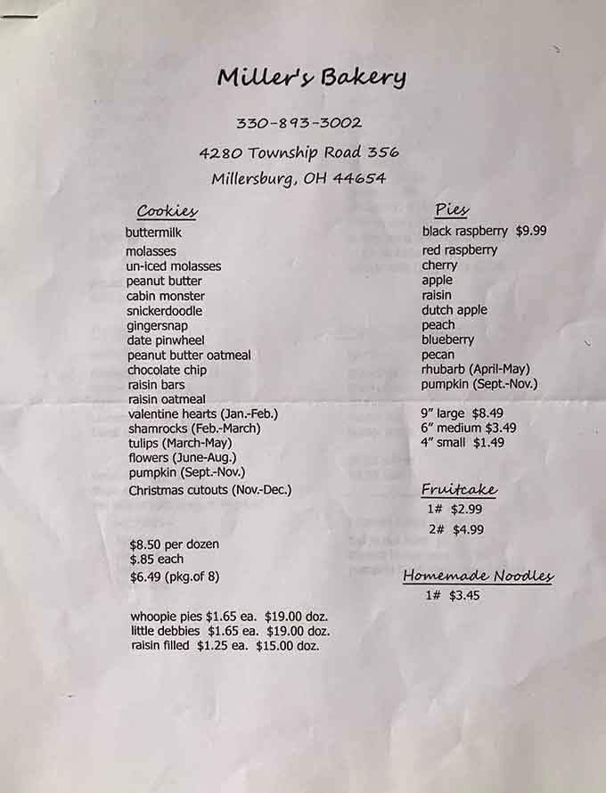 A handwritten menu this good deserves to be framed, not just photographed on a phone.