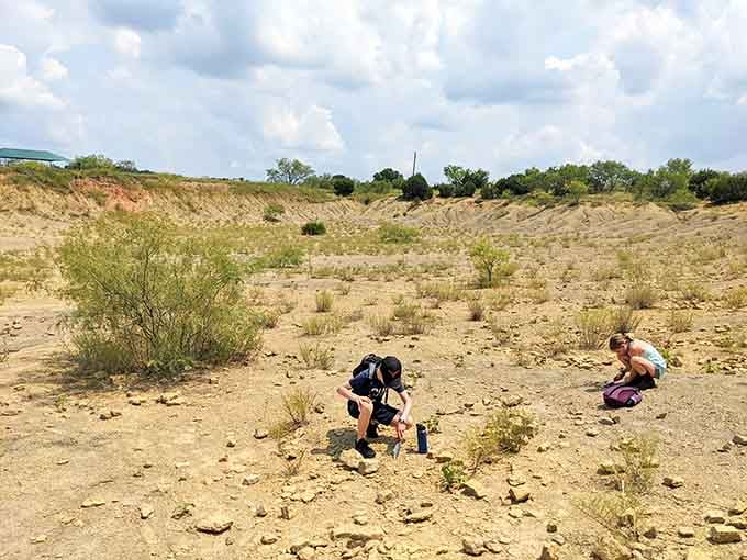 Small hands, big discoveries. These young fossil hunters are already winning at their very first dig.