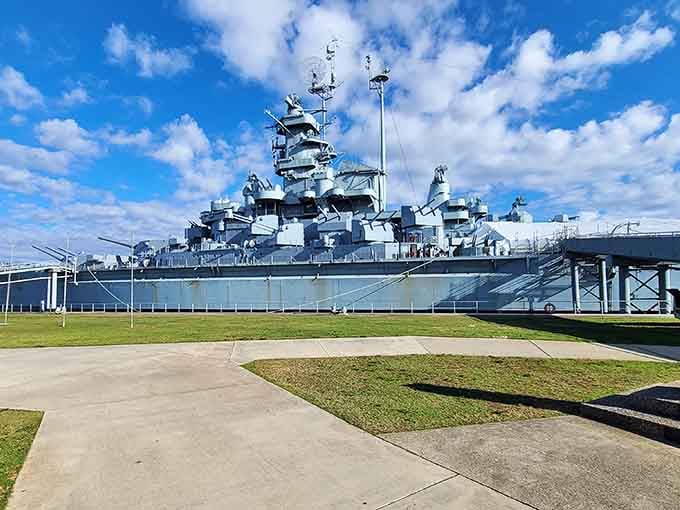 The USS Alabama: where nine battle stars and zero enemy hits tell the most impressive story on Mobile Bay.