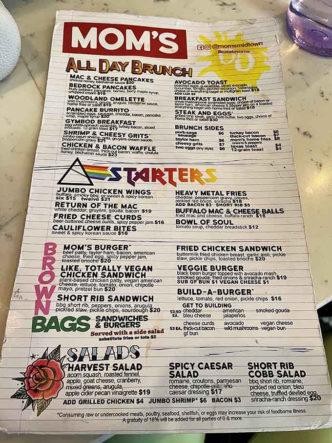 A menu this creative deserves its own reading glasses. Every single item is a reason to come back.