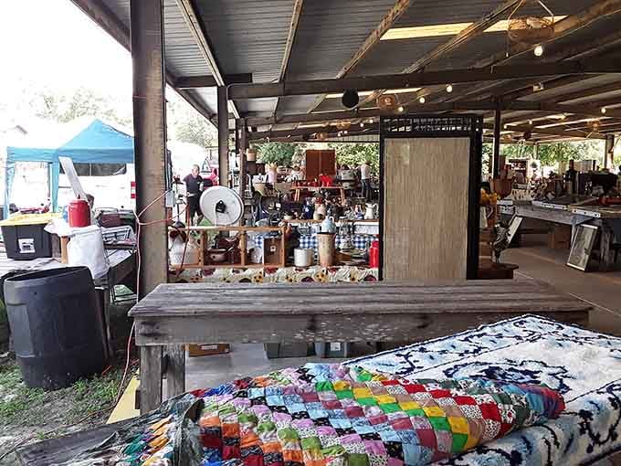 Colorful quilts, weathered wood tables, and treasures stacked everywhere &mdash; Renninger's outdoor market is a serious hunter's paradise.