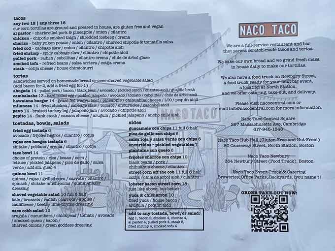 A menu this thoughtful deserves a slow read. Every item feels like someone genuinely cared about putting it there.