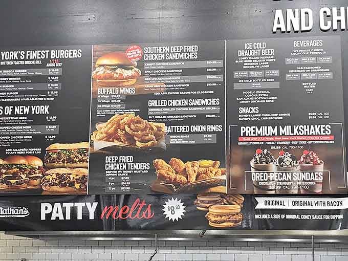 A menu this generous at a hot dog stand is like finding out your favorite song has a bonus track you never knew about.
