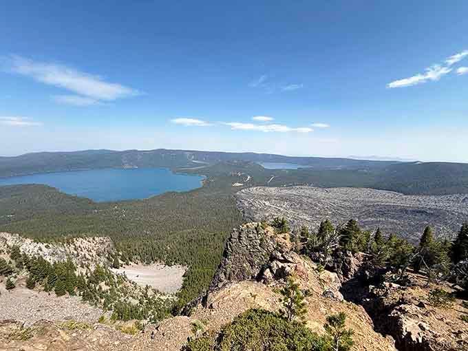 Two lakes, one volcano, zero reasons to stay home this weekend; the caldera delivers on every promise.