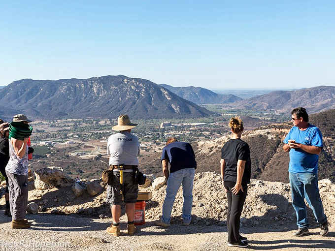 When the view stops you mid-dig, you know you've found something even better than gemstones.