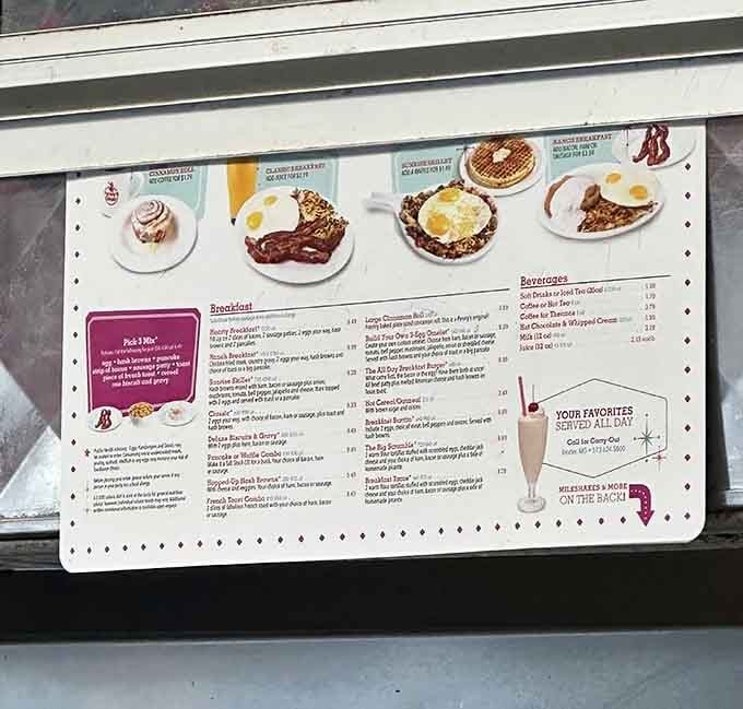 A menu that delivers classics done right, all under twelve dollars. Go ahead, read it twice.