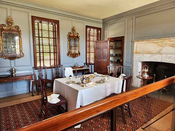 When the Randolphs threw a dinner party, they weren't exactly setting out paper plates and plastic cups.