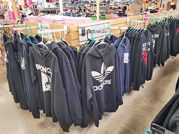 When hoodies this stylish cost less than a fancy brunch, your wardrobe suddenly has unlimited potential for expansion.