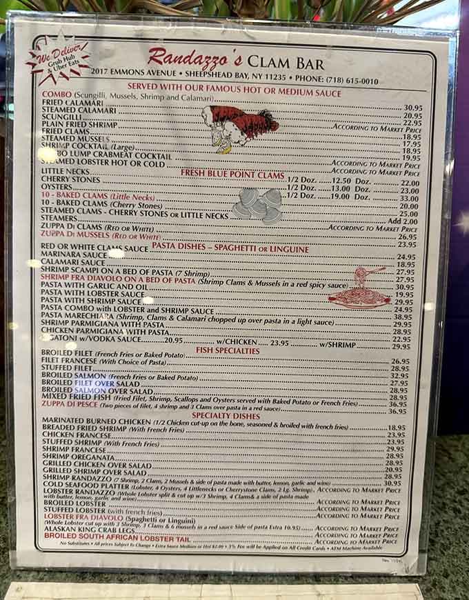 A menu this generous and unapologetic is basically a love letter written entirely in seafood.