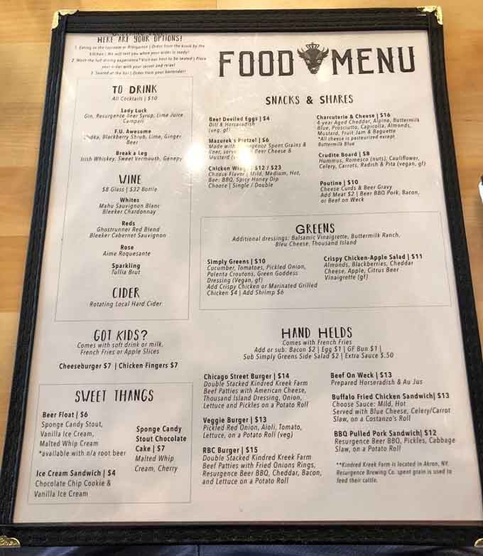 A menu that respects both your appetite and your intelligence, offering everything from greens to sweet indulgences.