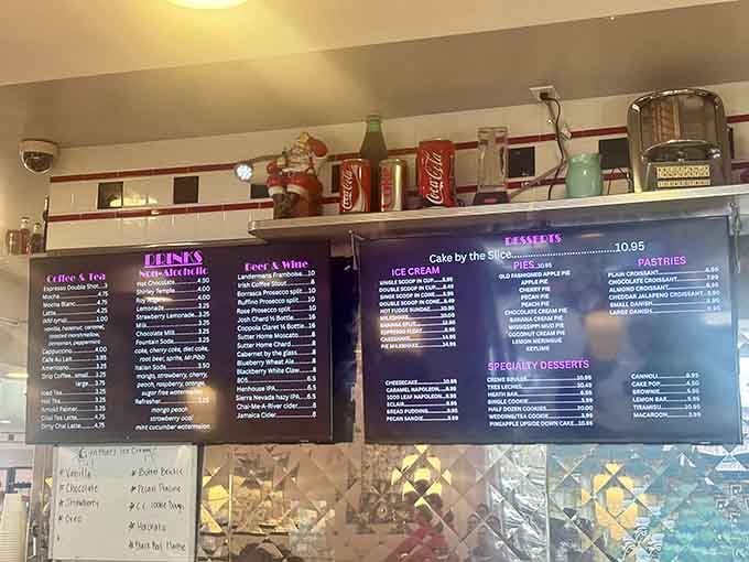 A menu this generous is basically a love letter written entirely in sugar, cream, and good intentions.