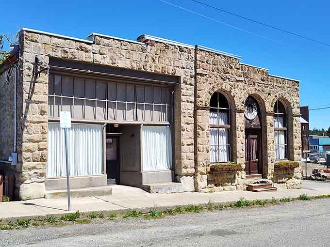 This magnificent stone building with its arched windows proves Roslyn's founders had serious architectural ambitions for a mountain mining town.