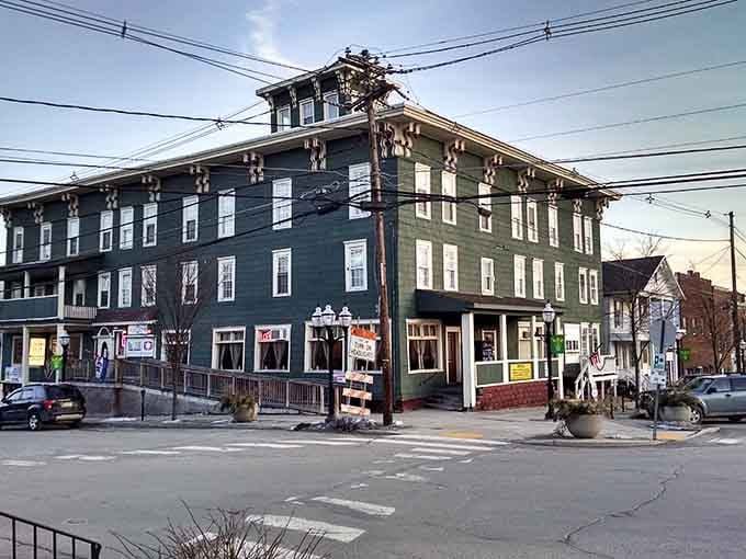 This handsome historic corner of Montrose looks like it hasn't changed much since your grandparents thought it was already old.