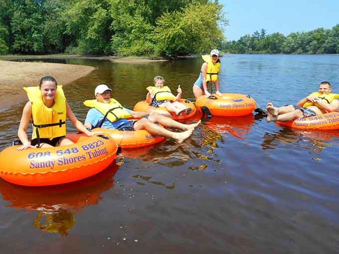 Sandy shores, big smiles, and not a single care in sight. The Lemonweir River delivers every time.