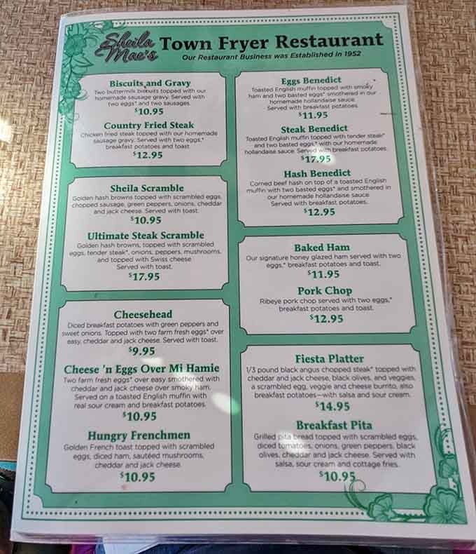 A menu this thoughtfully crafted deserves its own standing ovation, and possibly a frame on your wall.
