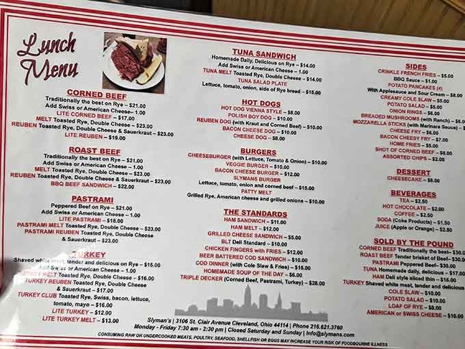 A menu so loaded with good decisions, choosing just one thing feels genuinely irresponsible.