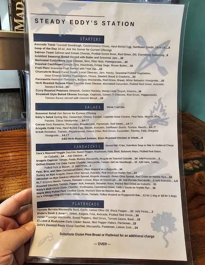 This menu reads like a love letter to fresh ingredients and creative combinations that actually work.