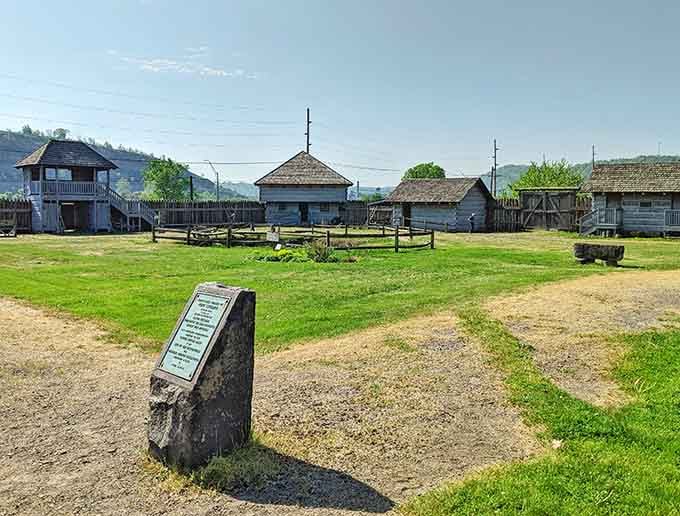Historic Fort Steuben brings 1786 to life without the hardship, just the fascinating stories and wooden stockades.