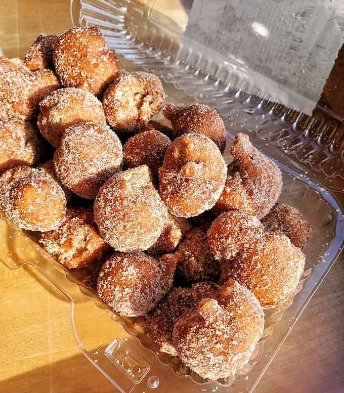 Warm, cinnamon-sugared, and dangerously fresh. These apple cider donut holes are the reason people "forget" they're on a diet.