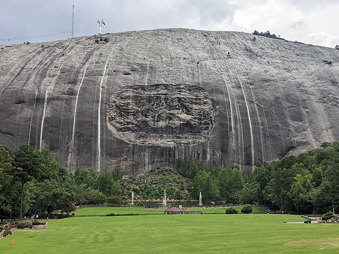 That's 825 feet of solid granite reminding you that your problems are actually pretty small in the grand scheme.