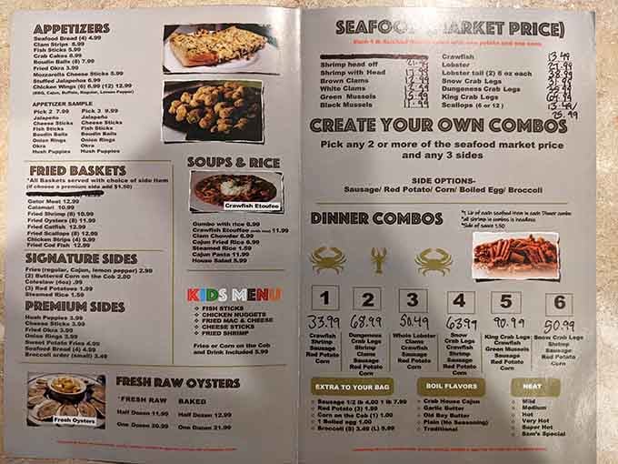 A menu this generous deserves its own reading glasses. So many choices, so little time.