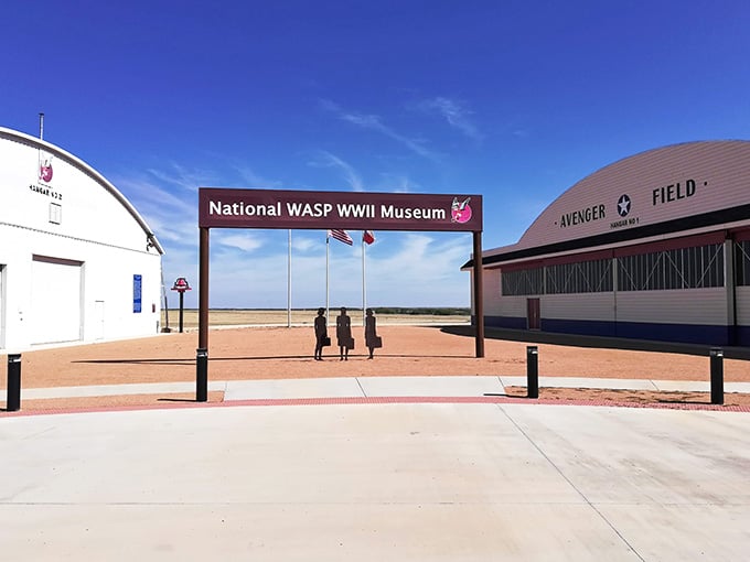 Where brave women once trained to fly military aircraft, history now honors their courage and groundbreaking contributions.
