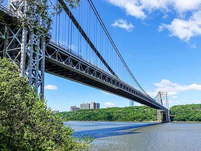 When a bridge this massive shares the skyline with something this small, everybody wins.