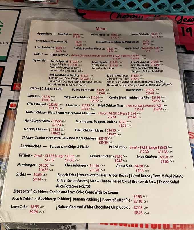 A menu so packed with good decisions that choosing just one thing feels genuinely unfair to everyone involved.