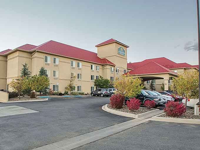 La Quinta's red roof stands ready, a reliable home base for your Trinidad adventure.