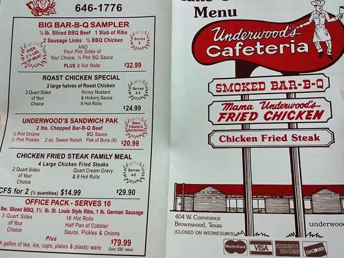 A menu so honest and generous, it reads like a love letter written entirely in smoked meat.