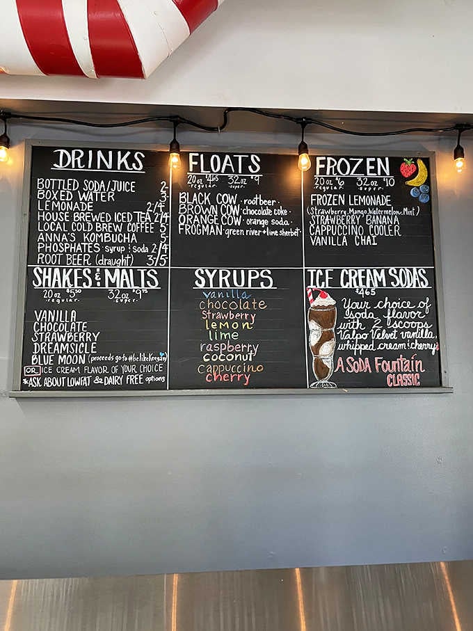 A chalkboard menu so good, you'll need a minute. Maybe two. Possibly the rest of the afternoon.