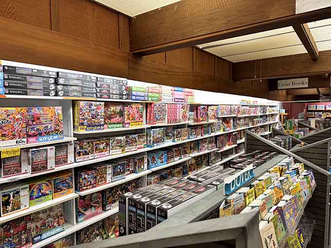 Floor-to-ceiling puzzles that would make even the most dedicated couch potato reconsider their weekend plans.