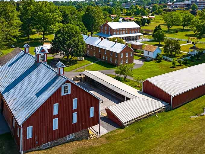The Carroll County Farm Museum looks like someone hit pause on the 1800s and forgot to unpause it.