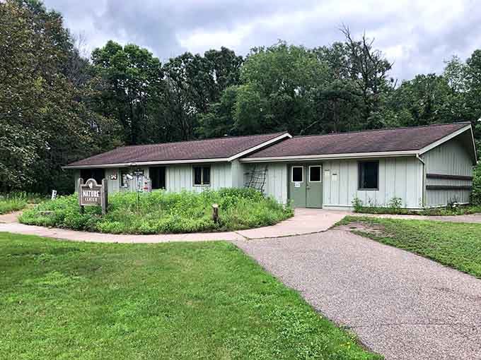 Don't let the modest exterior fool you, this nature center is where curious minds go to finally understand what's actually living in those woods.