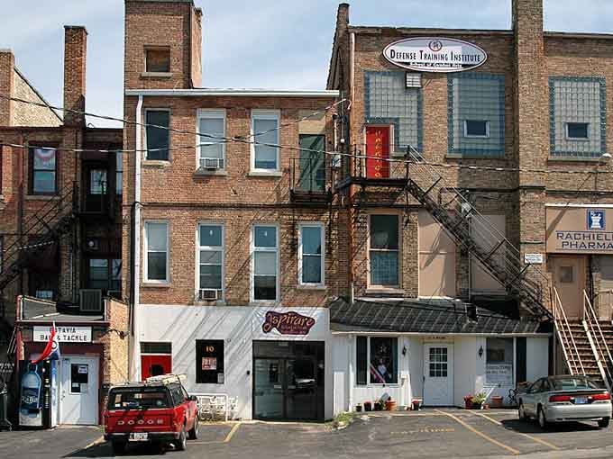 Batavia's back-alley brick buildings have more personality than most places that try twice as hard to impress you.