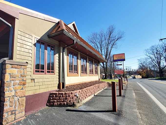 Small-town streets stretch out under blue skies, proving Fork is anything but a dead end.